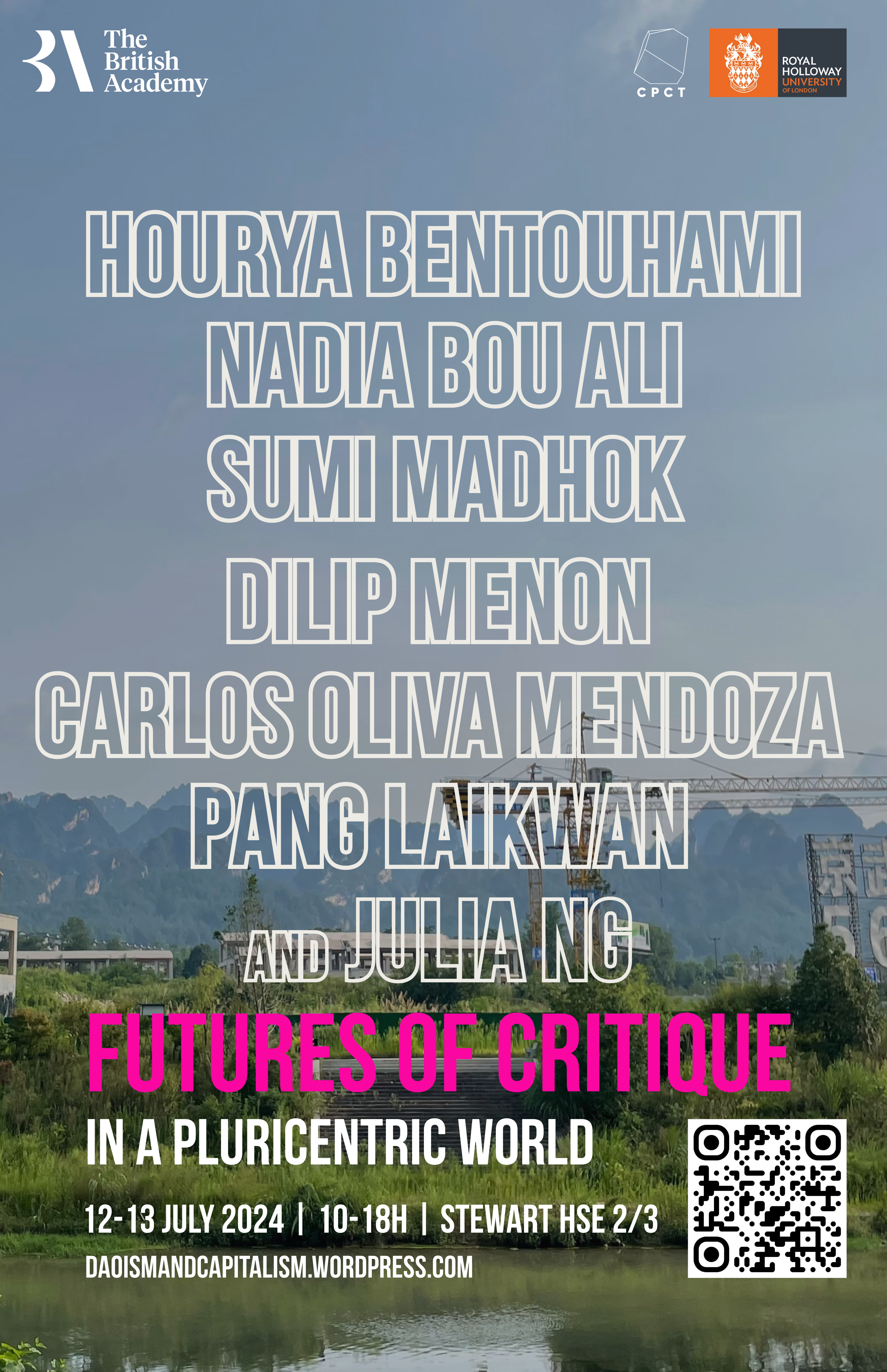 BRITISH ACADEMY CONFERENCE: Futures of Critique in a Pluricentric World ...